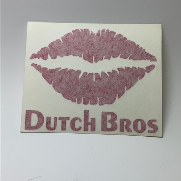 Dutch Bros | Other | Dutch Bros Lip Sticker Red | Poshmark